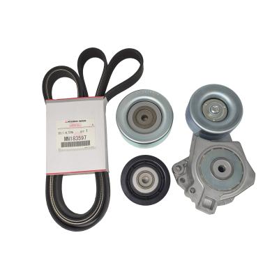 China Genuine Alternator Belt Tensioner Pulley Transition Kits for Mitsubishi Pajero Montero Shogun V73V77V93V97 Engine Parts for sale