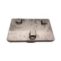 China Mitsubishi Pajero Montero Shogun V73V77V97V98 KL Brand Stainless Steel Battery Base Bracket Tray Body Part Upgrade for sale