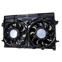 China Dual Radiator Cooling Fan Assembly for Mitsubishi Outlander 2023 PP Radiator Fan Replacement OEM 1355A642 for sale