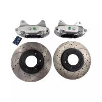 China Mitsubishi Pajero V73V75V77V93V95V83V87 Front Wheel Brake Disc Brake Caliper Upgrade Modification Kit Four-piston Version for sale