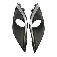 China 6400H593 6400H594 Mitsubishi Outlander Front Bumper Lampshade Fog Lamp Frame Plastic Mask Universal Fitment GAC Mitsubishi for sale
