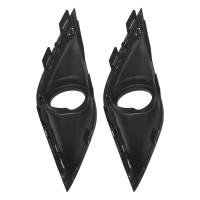 China 6400H593 6400H594 Mitsubishi Outlander Front Bumper Lampshade Fog Lamp Frame Plastic Mask Universal Fitment GAC Mitsubishi for sale