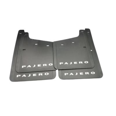 China High Quality Customized Black PE Body Parts Splash Guards and Mud Fenders for Mitsubishi Pajero V73V93V97 KL for sale