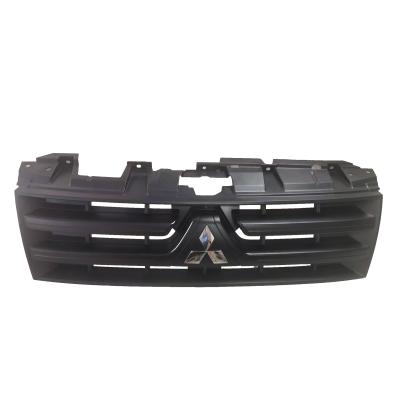 China KL Optimal Front Bumper Radiator Upper Grill Mitsubishi Pajero Montero Shogun V93 V97 Black Plastic Engine Air Intake New for sale