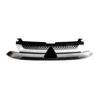 China Mitsubishi Outlander 2016 Front Bumper Grille Guard ABS Chrome Air Intake Plate New Part Number 7450B289 for sale