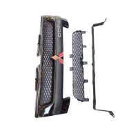 China Optimal Front Bumper Radiator Grille for Mitsubishi Pajero Montero Shogun H67W H77W MR971636 New Chrome ABS Upper Grill Plastic for sale