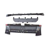 China Optimal Front Bumper Radiator Grille for Mitsubishi Pajero Montero Shogun H67W H77W MR971636 New Chrome ABS Upper Grill Plastic for sale