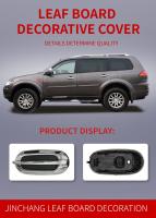 China Mitsubishi Pajero Sports KH6W Front Fender Decorative Plate Electroplating Panel Plastic for Mitsubishi Car Body Parts for sale