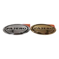 China High Quality Custom Logo ABS Plastic Car Sticker Front Fender Decoration in Gold Silver for Mitsubishi Pajero V73 New Condition for sale