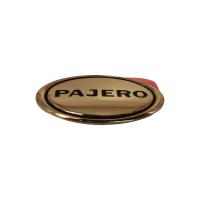 China High Quality Custom Logo ABS Plastic Car Sticker Front Fender Decoration in Gold Silver for Mitsubishi Pajero V73 New Condition for sale