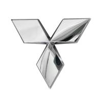 China Mitsubishi ASX Outlander Rear Tailgate Body Sticker Decal Kit 4WD Mark & ASX Letter Logo New Auto Parts for sale