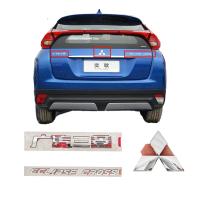 China Mitsubishi Eclipse Cross Auto Parts Kit Vehicle Information English Logo Medium Grid Grille Logo Tailgate Logo Decal Sticker for sale