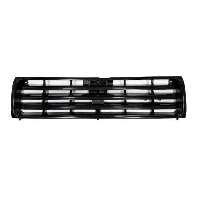 China Mitsubishi Pajero Montero Shogun V31V33V43 New Chrome Front Bumper Radiator Grille Upper Plastic Grill Engine Air Intake Grille for sale
