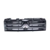 China Optimal New Black ABS Plastic Front Bumper Radiator Upper Grill for Mitsubishi Pajero Montero Shogun V93 V97 Engine Air Intake for sale