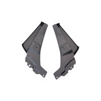 China Original Quality Mitsubishi Pajero ABS Front Bumper Mud Guard Mud Flap MudGuard Board Cover Car Fenders 6405A077 6405A078 for sale