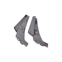 China Original Quality Mitsubishi Pajero ABS Front Bumper Mud Guard Mud Flap MudGuard Board Cover Car Fenders 6405A077 6405A078 for sale