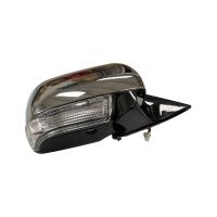 China High Quality  Parking Side Mirror for Pajero Montero V90 New Chrome ABS Rear View Turning Signal Lamp Heat Resistant Right for sale