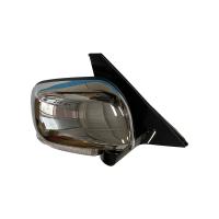China High Quality  Parking Side Mirror for Pajero Montero V90 New Chrome ABS Rear View Turning Signal Lamp Heat Resistant Right for sale