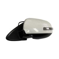 China High Quality Mitsubishi Outlander GF7W GF8W Car Right Side Folding Rearview Mirror New with Convex Function White Turn Signal for sale