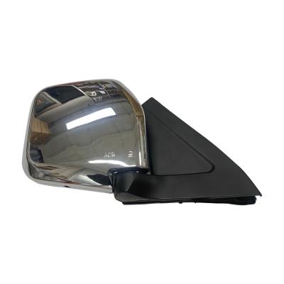 China 1 Pcs RHD Manual Angle Adjustment Chrome Side Mirror for Pajero V30 Montero Right New Condition MB696528 Rear Glass Car Mirrors for sale