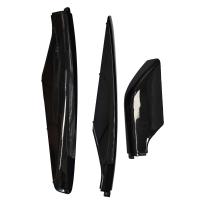 China KL ABS Side Rail Cover Pajero V93/V95/V97/V73/V77 Roof Rack Luggage Carrier 2003-2009 Models 4 Pieces 100kg Standard Size for sale