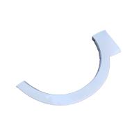 China New Mitsubishi Pajero V97 Front Bumper Wheel Arch Body Parts Product Body Trim Fender Trim Direct Fit 7420A077/7420A078 for sale