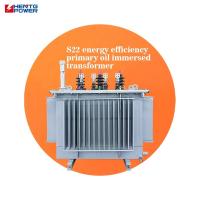 China HENTG Power Oil immersed  Electrical Transformer 30 Kva-630 KVA Dyn11 / Yyn0 Vector for sale