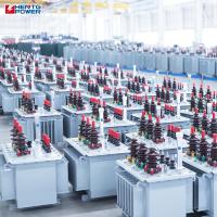 China HENTG Power Oil immersed  Electrical Transformer 30 Kva-630 KVA Dyn11 / Yyn0 Vector for sale