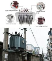 China 400KVA 500KVA Oil Immersed Power Transformer Anti Corrosion ISO9001 Certified Manufacturer for sale