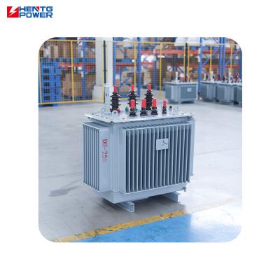 China Step Up / Down Oil Immersed Power Transformer 30KVA 200KVA Three Phase IEC ANSI Standards for sale