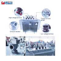 China Electric Transformer 3 Phase 80kVA Oil Immersed Transformer Low Voltage Step Down Industrial Power Transformer for sale