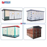 China Outdoor HV MV Substation Compact Transformer 45kVA 75kVA 112kVA Ground Mounted for sale