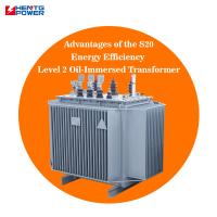 China 30kVA To 1000KVA Step Up Cooper Oil Filled Transformers For HV Power Transmission for sale