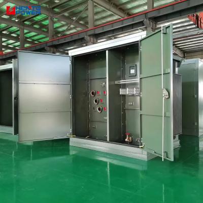 China High Capacity Theree Phase Pad Mounted Transformer 500kva 50Hz For Power Substation for sale