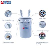 China 1 Phase Oil Immersed Pole Mounted Transformer 167KVA 250KVA 333KVA High Efficiency for sale