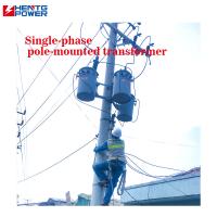 China Circular Coil Outdoor Single Phase Pole Mounted Transformer 250KVA 333KVA 500KVA for sale