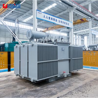 China Electric Power Distribution High Voltage 35kV to 630-3150kV 3 Phase  Oil Immersed Substation Transformer for sale