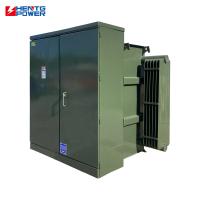 China 75kVA Oil Immersed Three Phase Style Pad Distribution Transformer 35kV ONAN for sale