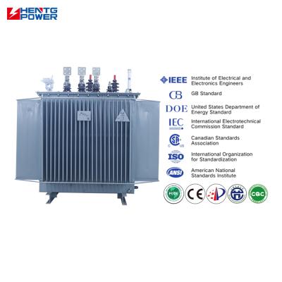 China Copper Winding Oil Immersed Type Transformer 2500Kva 2000kva 1250Kva 1600Kva Low Noise for sale