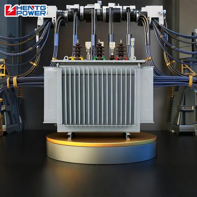 China S13 Oil-immersed Transformer with Short-Circuit Impedance 4-6% and Output Voltage 220V 380V 400V 415V - CE Certified Oil Immersed Power Transformer for sale