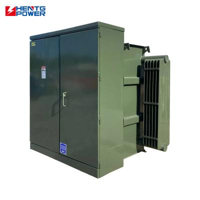 China Three Phase Pad Mounted Transformer Voltage 50Hz/60Hz Frequency and Dyn11/Yzn11 Vector Group for sale