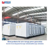 China HENTG Power 12kV Rated Voltage 200kva Rated Capacity 50/60Hz Frequency Photovoltaic Box Type Substation for Industrial Applications for sale