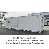 China HENTG Power 12kV Rated Voltage 200kva Rated Capacity 50/60Hz Frequency Photovoltaic Box Type Substation for Industrial Applications for sale