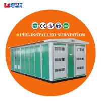 China Oil-Immersed 630KVA 1000KVA Pre-Installed Box-type Substation 6KV 10KV YB Compact Transformer Distribution for sale
