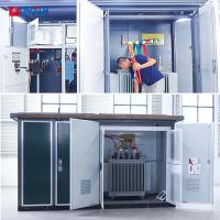 China Compact Substation Box Type Substation with IP54 Protection Oil-Immersed Cooling and Factory-Assembled Design for sale