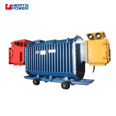 China 6kV/0.4kV 100kVA KBSG Series Dry-Type Explosion-Proof Movable Mining Transformer Substation 50/60Hz for sale