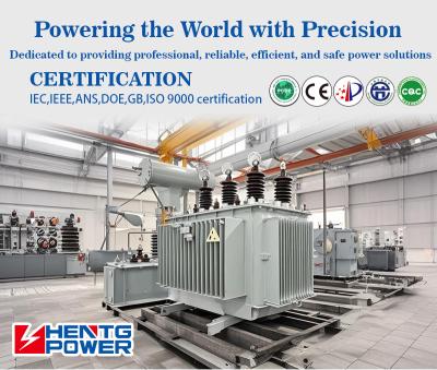 China Industrial Grade 3150kVA Power Transformer with ONAN Cooling 6.3kV to 35kV for Continuous Duty Hydropower Generator Interconnection for sale