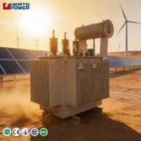 China Moisture-proof 630kVA 0.4kV 11kV self-cooled Oil-Immersed Distribution Power Transformer with Tap Changer for  Solar PV Power Plants Customized. for sale