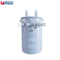 China High Efficiency 25 kVA 13.8 kV to 0.24 kV Single Phase Pole Mounted Distribution Transformer for Rural Electrification for sale