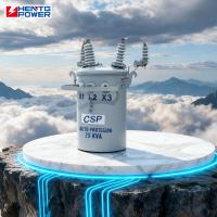 China Low Maintenance & Easy Access 125KVA 34.5KV to 380V Single Phase Pole Mounted Transformer for Temporary Construction Sites Manufacturer for sale